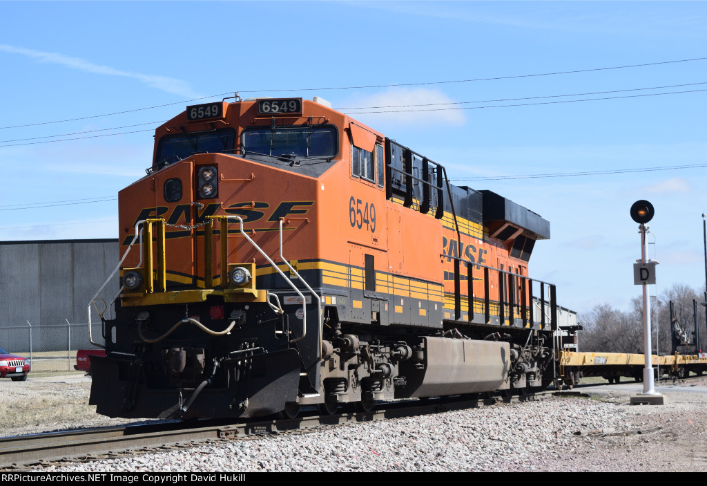 BNSF Engine 6549, Des Moines IA